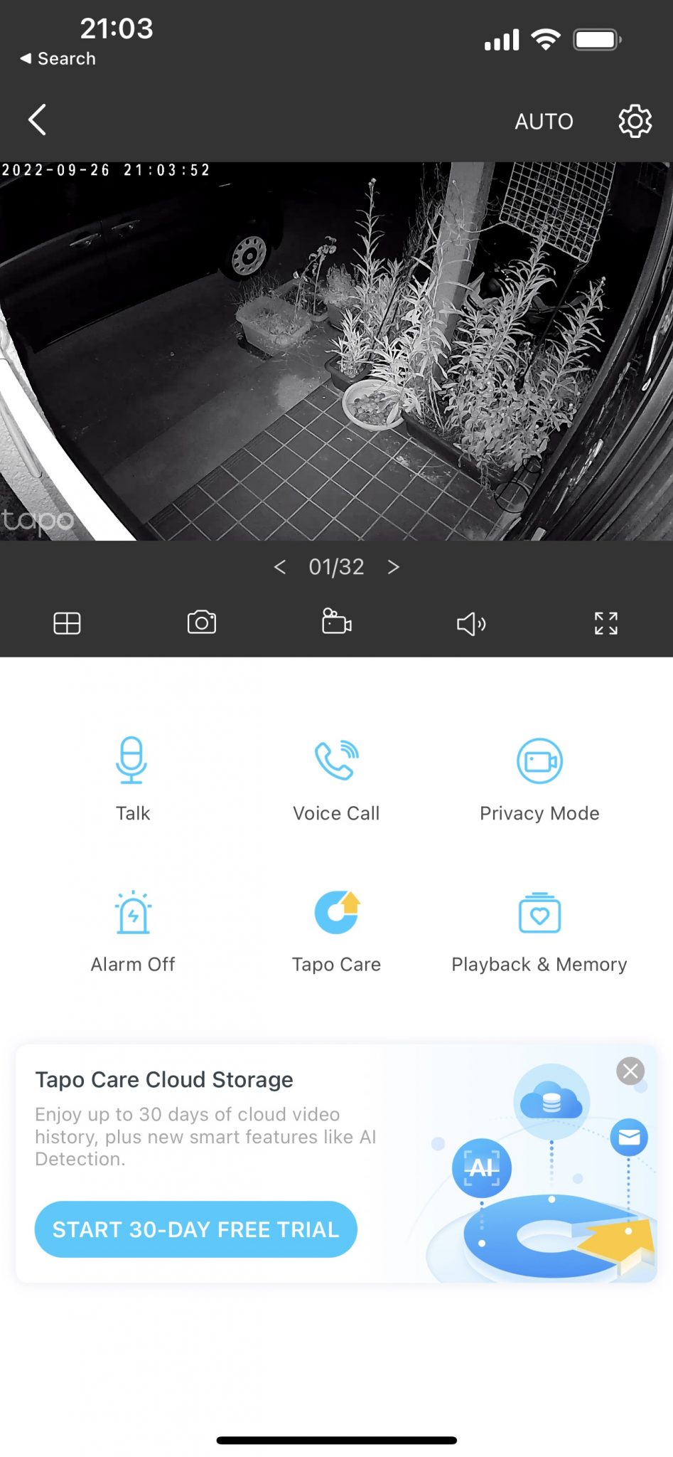 玄関に監視カメラを設置しました。 – Arkey's Diary
